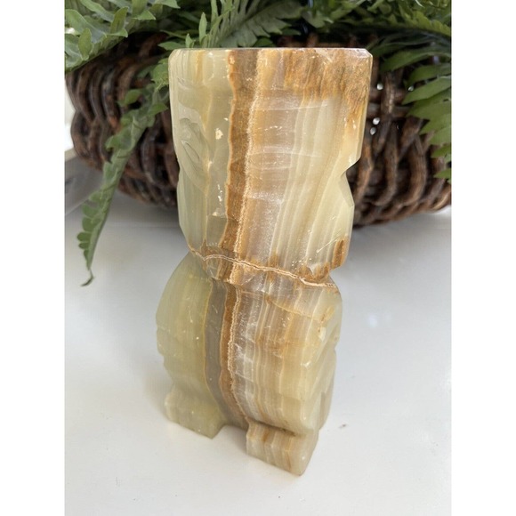 Unbranded | Art | One Vintage Carved Marble Onyx Stone Aztec Mayan ...